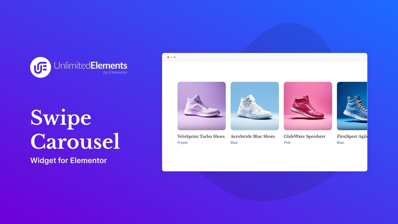 Swipe Gallery Widget for Elementor - YouTube