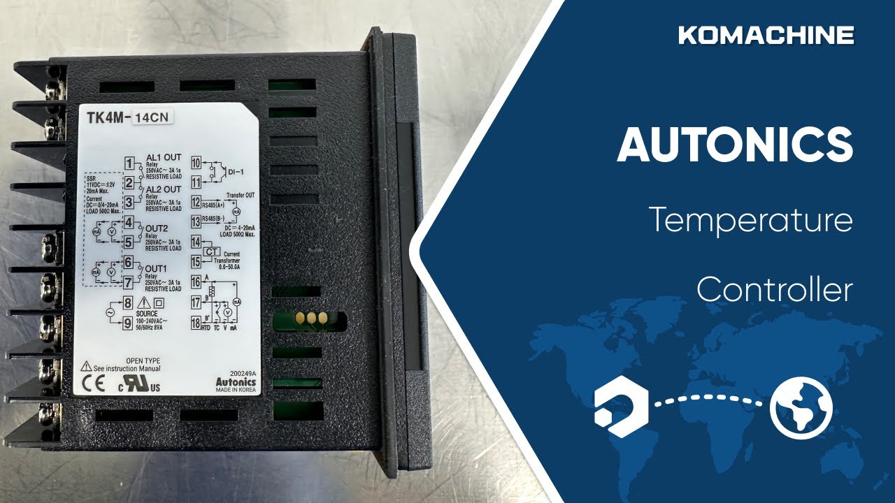 AUTONICS / Temperature Controller (TK4M-14CN) / INV-03862 - YouTube