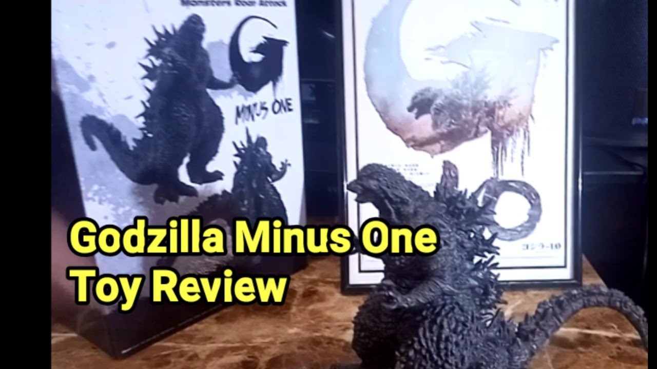 Bandai Godzilla Minus One action Figure Toy review - YouTube