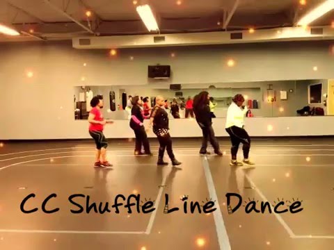 CC Shuffle Line Dance - YouTube