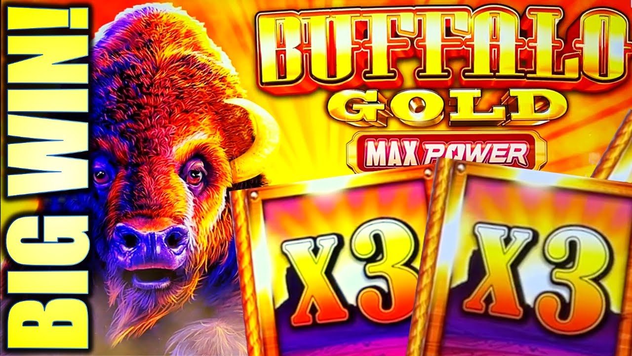★BIG BUFFALO WIN!★ MOST UNDERRATED BUFFALO GAME? BUFFALO GOLD MAX POWER ...