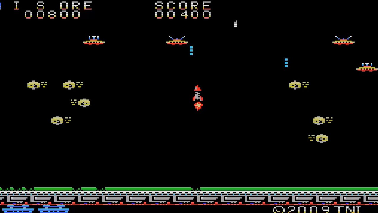 MENACE PD HOMEBREW GALAXY WARS SEGA MASTER SYSTEM ARCADE PORT PSG ...
