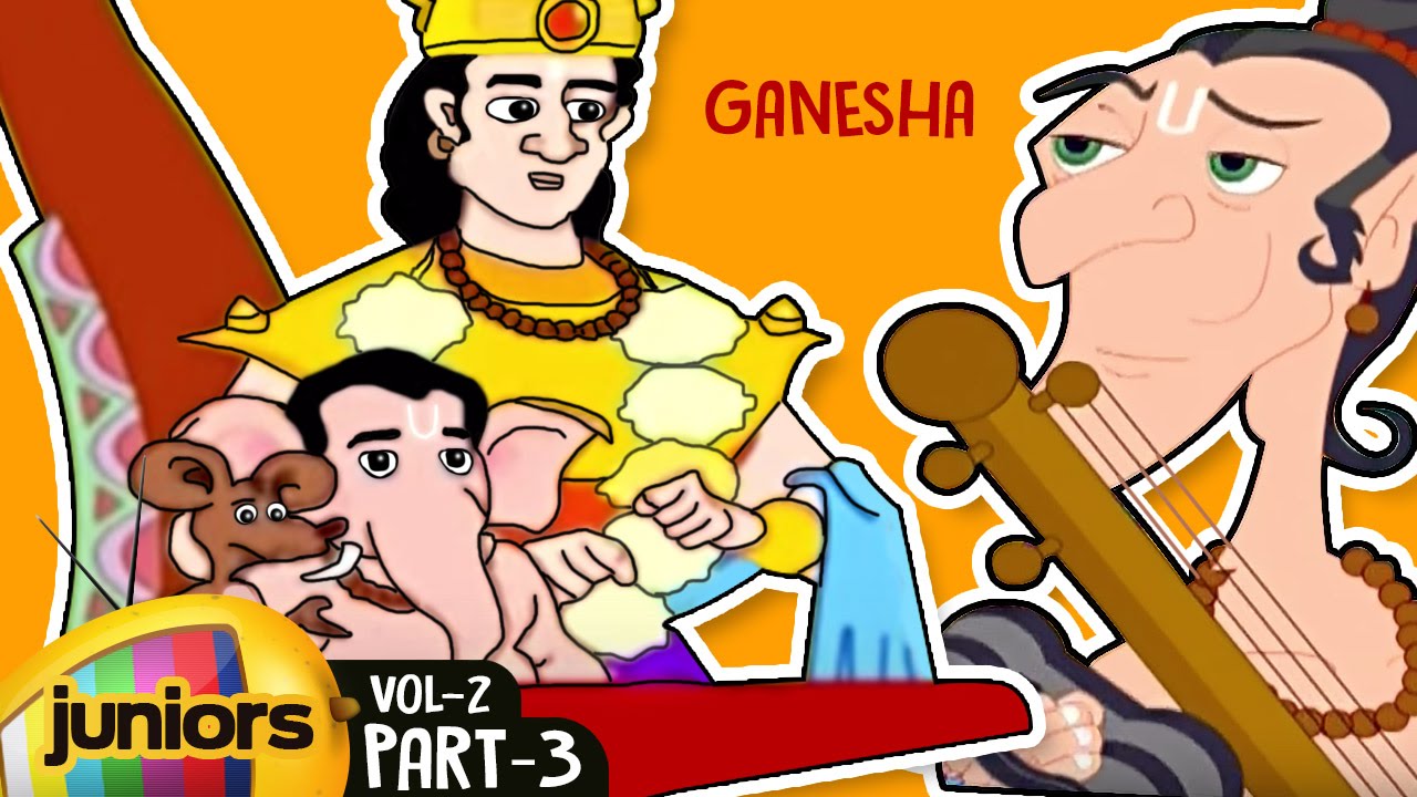 Ganesh Cartoon | Story of Ganesh - Vol 2 | Animated Cartoon Series For ...