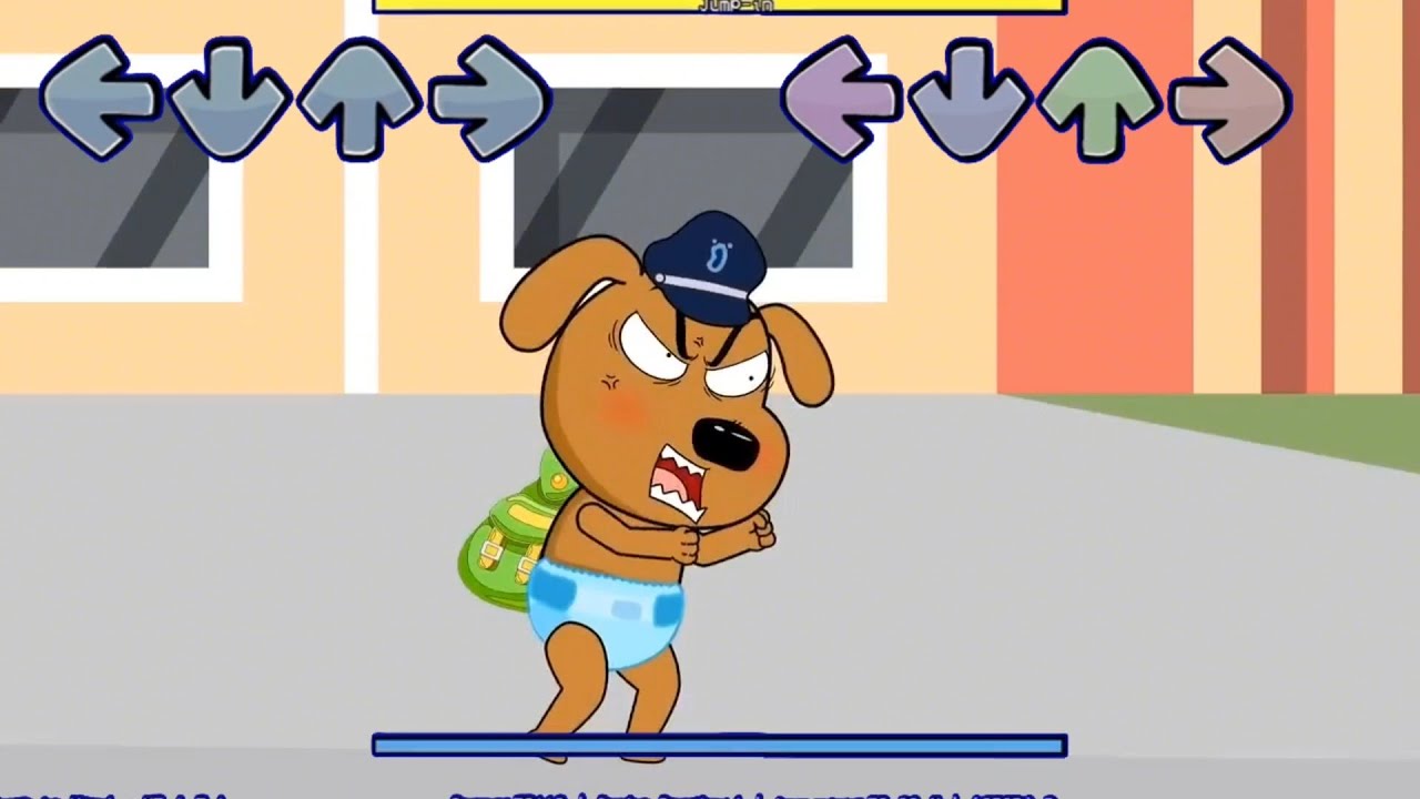 Sheriff Labrador Police Cartoon | FNF x Sheriff Labrador | Friday Night ...