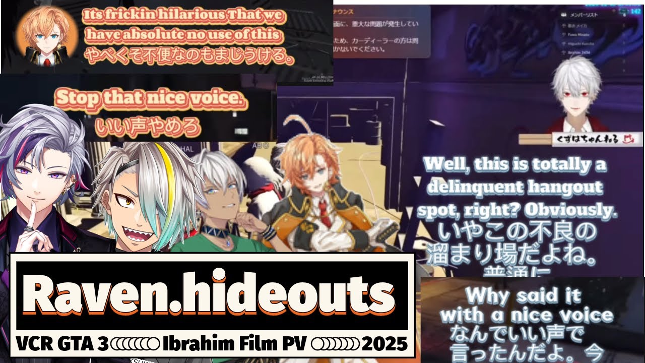 『DUAL SUB』Haunted theatre Ravens's Hideouts 幽霊劇場 Raven の隠れ家 - YouTube