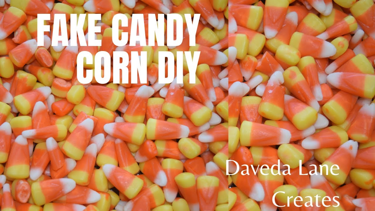 🧡FUN DIY/ FAKE CANDY CORN AND SWEETS🧡 - YouTube