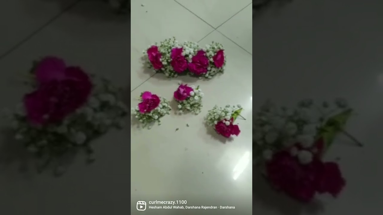 jipsi flowers reception hairstyle - YouTube