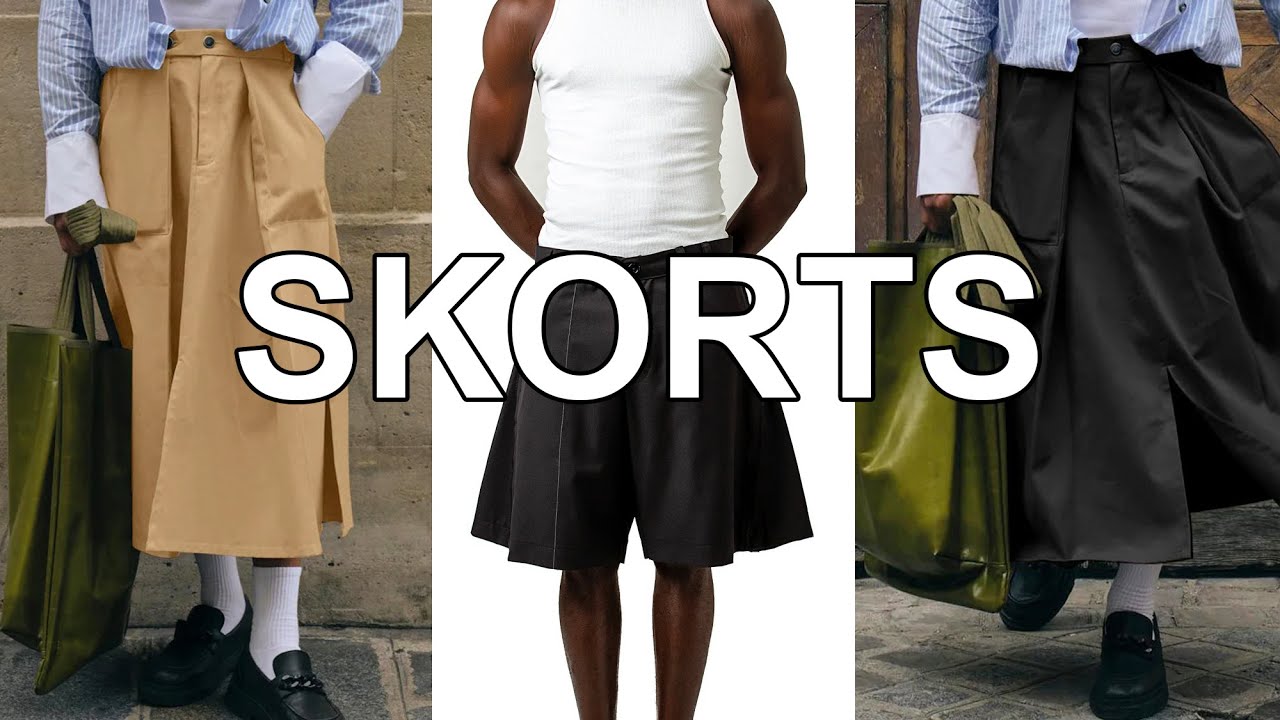 Are Skorts Going Mainstream in Menswear? | Men's Fashion Trend 2024 # ...