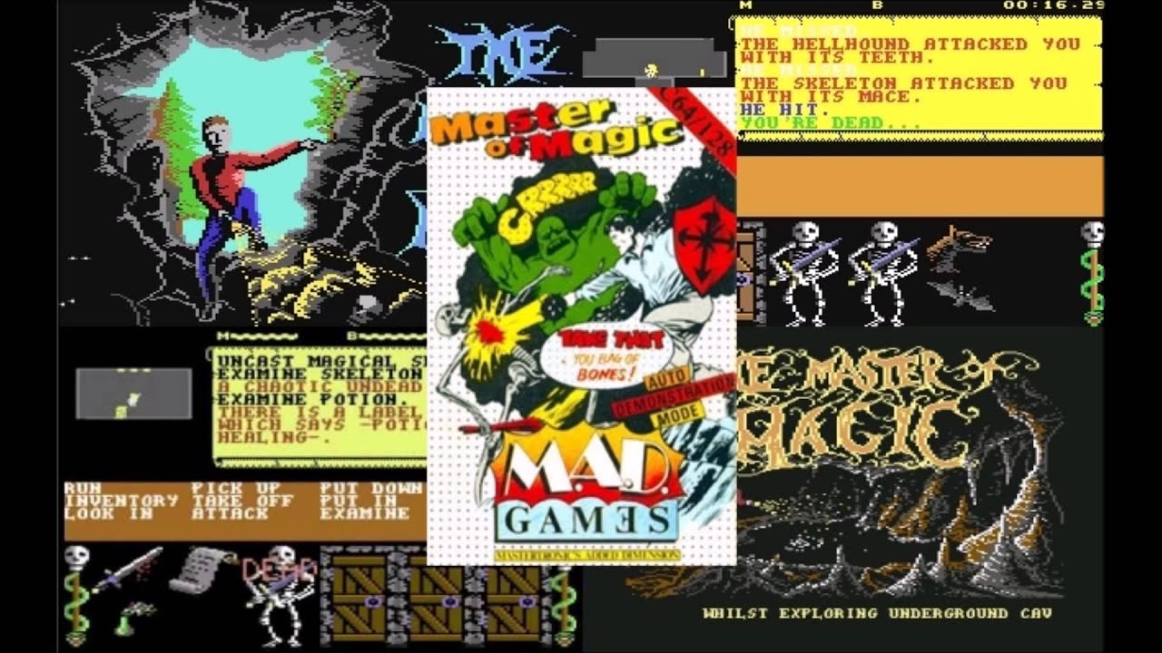 The Master Of Magic by Rob Hubbard - Commodore 64 Music - YouTube