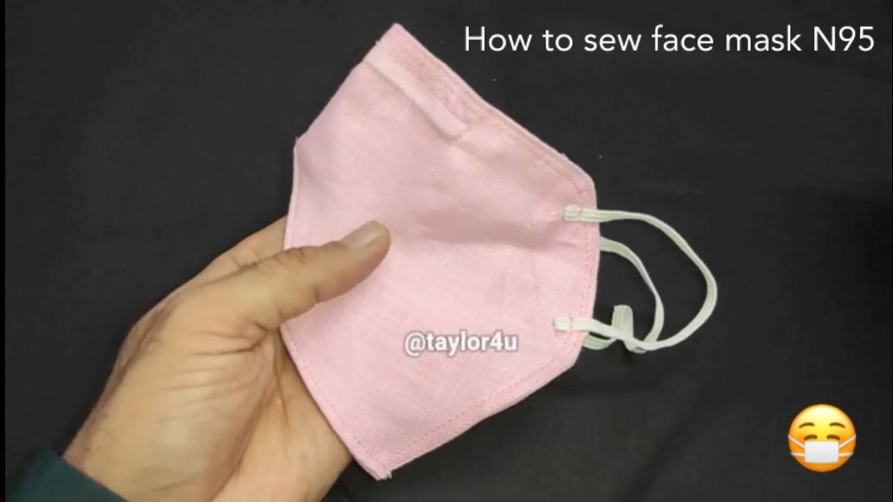😷🪡How to sew face mask n95 | New techniques to make a mask #2023 - YouTube