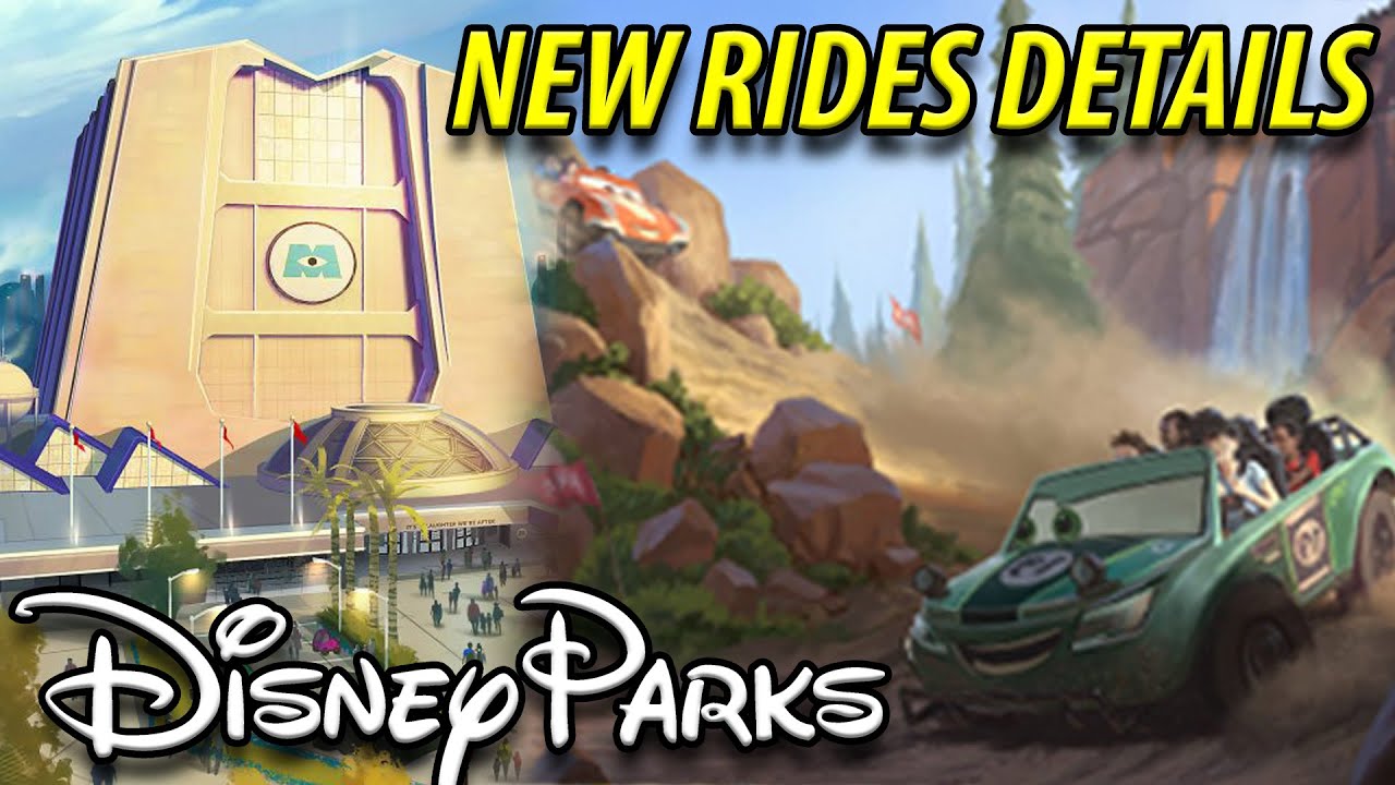 Disney Shares NEW Details on Cars Ride & Monsters Inc Door Coaster ...