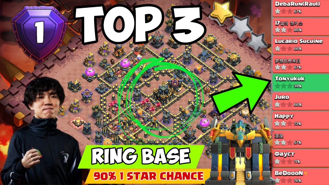 NEW! Top 3 TH17 War & Legend League Base Layouts (2025) |Anti-3 Star ...