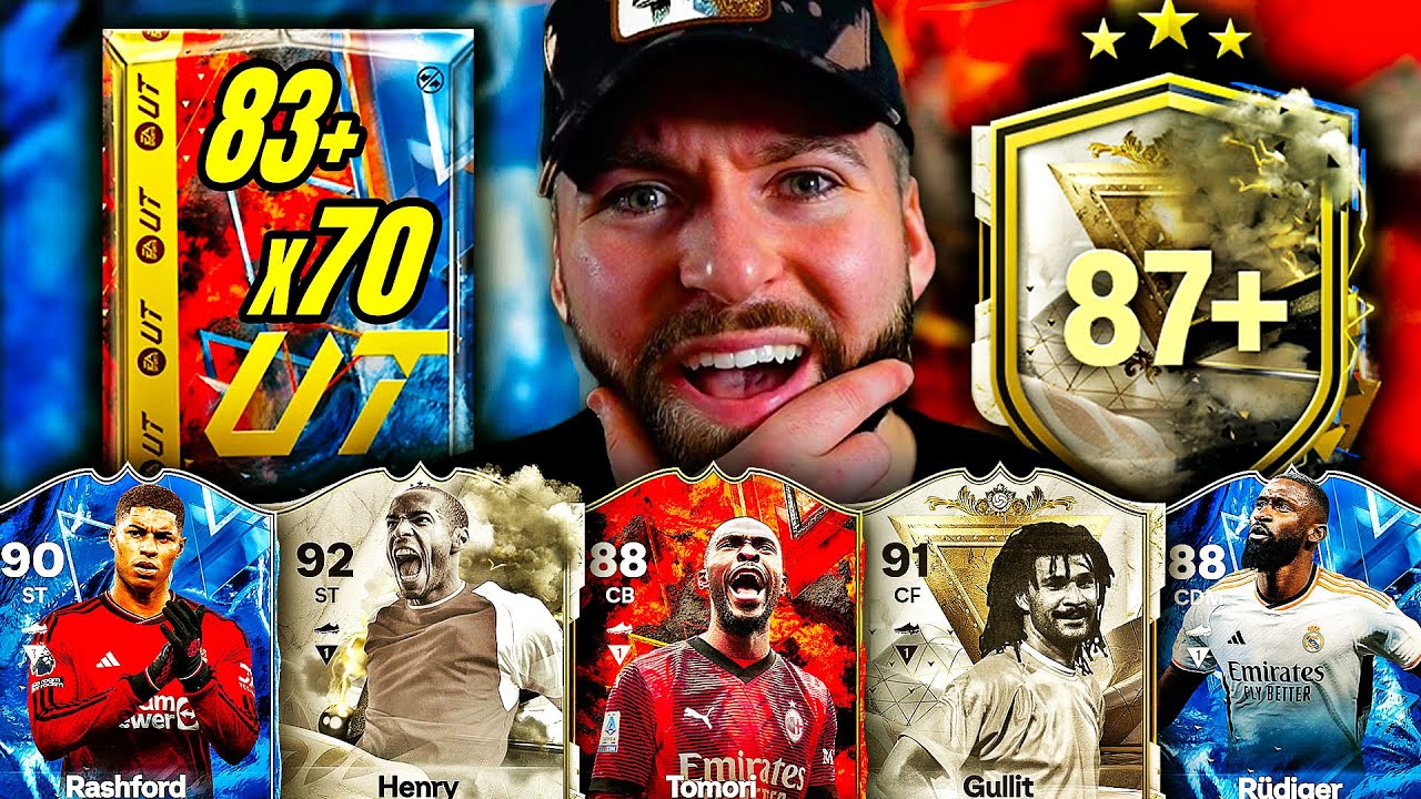 100x 87+ ICON PICKS & 83+ x 70 STORE PACKS! 🔥 #FC24 - YouTube