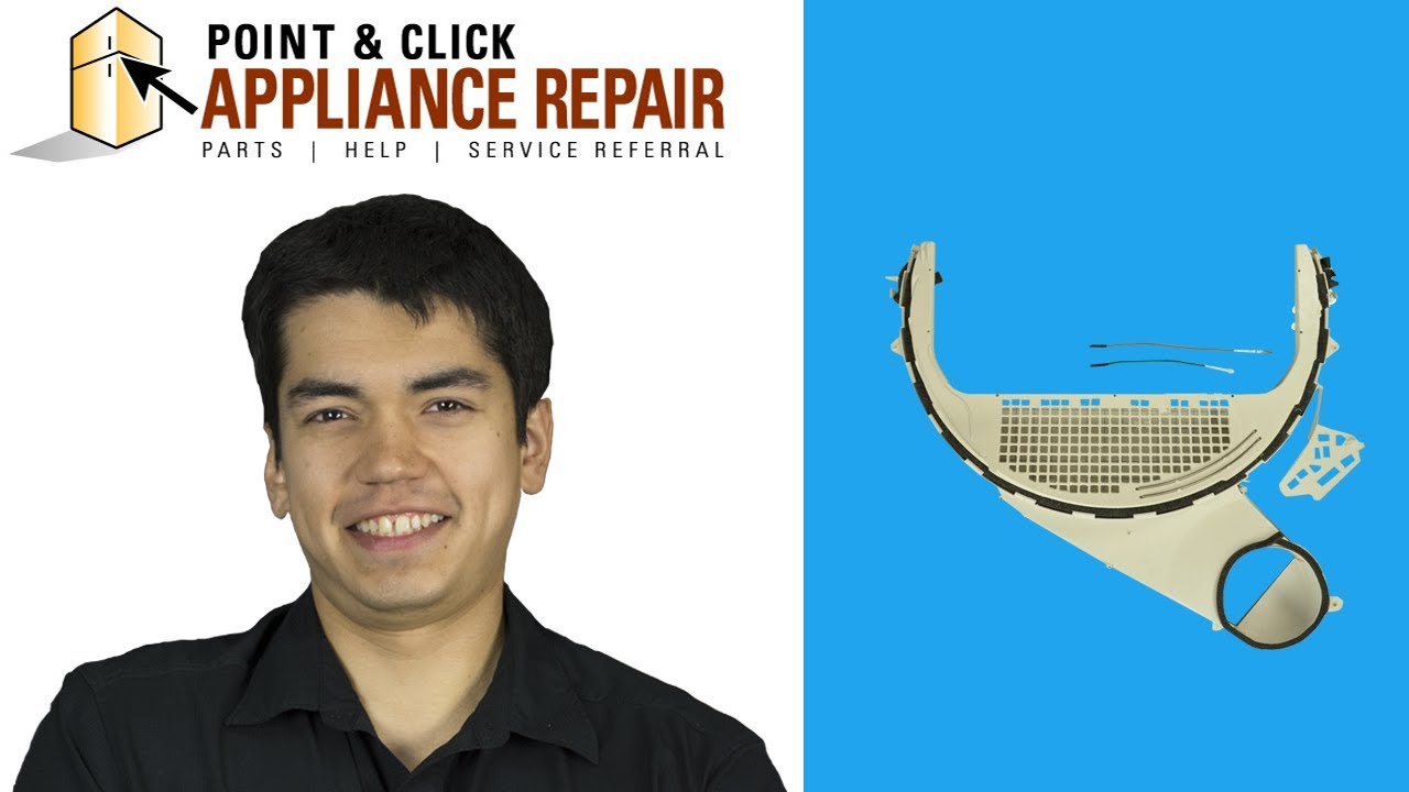 WE14X21334 - Replacing Your GE Dryer's Lint Trap Duct Assembly ...