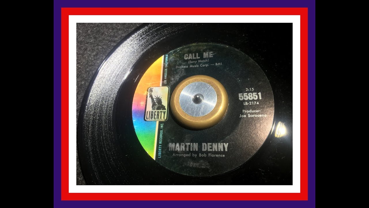 Call Me ~ Martin Denny - YouTube