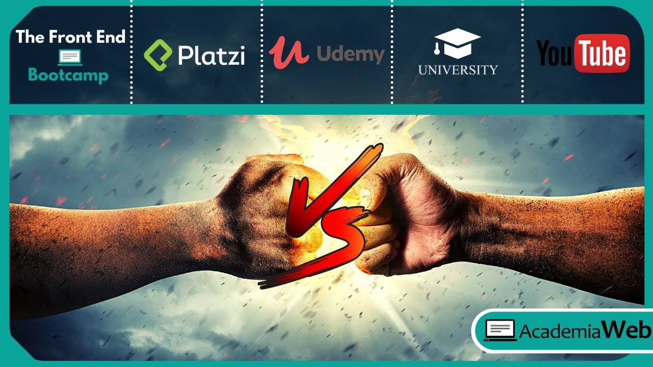 Bootcamp vs Platzi vs Udemy vs Universidad vs Autodidacta - YouTube