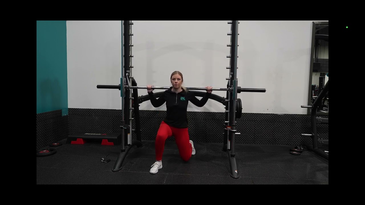 Smith Machine Split Squat - YouTube