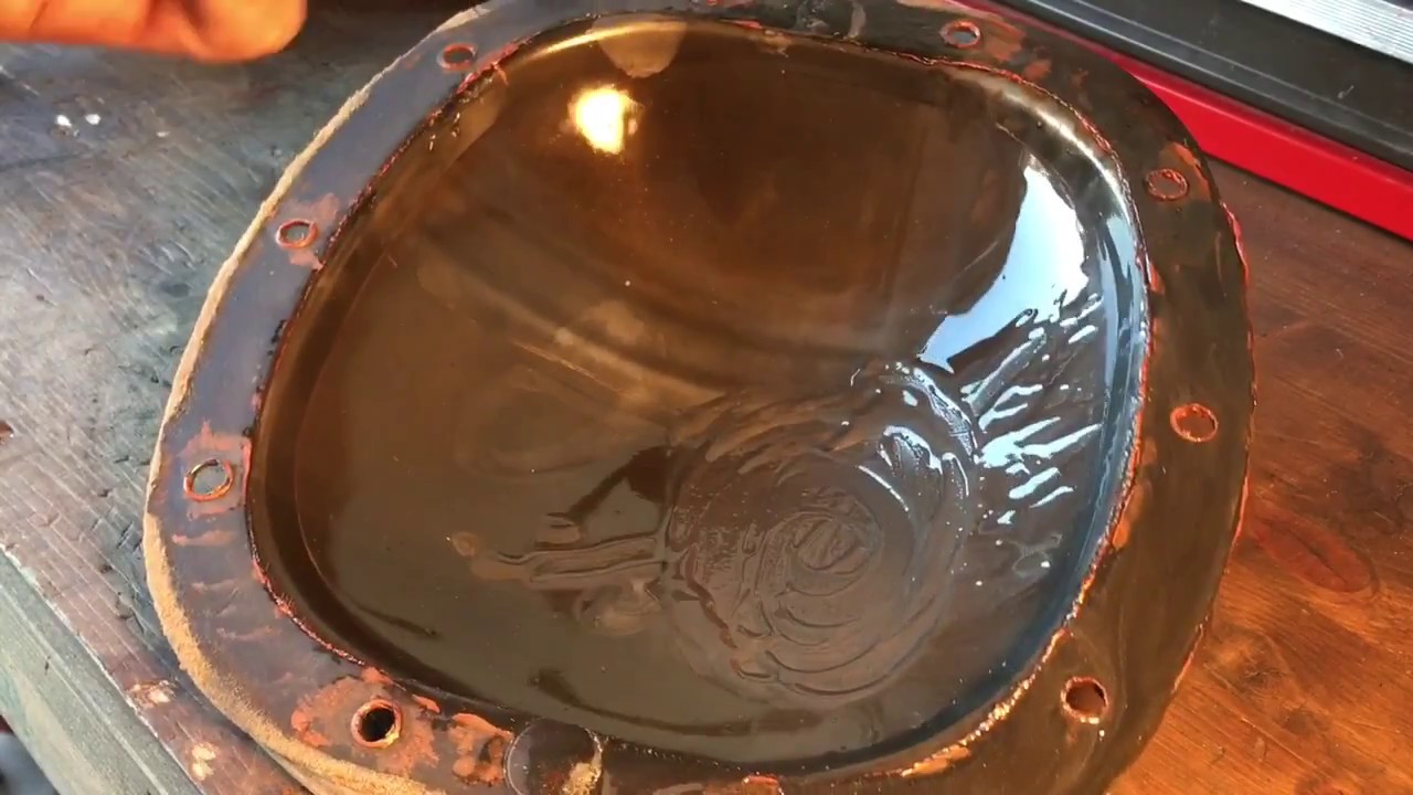 Auburn Posi unit metal dust in the gear lube? - YouTube