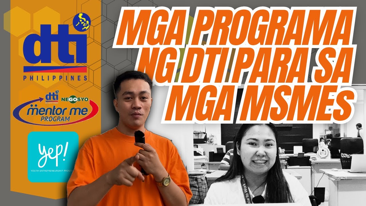 DTI Programs for MSMEs - YouTube