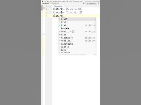 List Datatype in python | python tutorial 26 | list concatenation python | python tutorial in ...