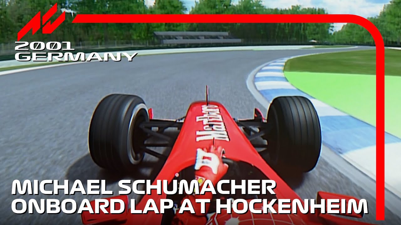Michael Schumacher's Quali Lap | 2001 German Grand Prix | #assettocorsa ...