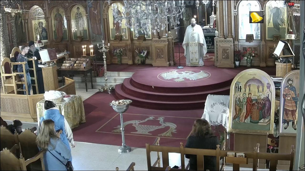 8.2.25 ΘΕΙΑ ΛΕΙΤΟΥΡΓΙΑ ΑΓΙΟΥ ΘΕΟΔΩΡΟΥ ΣΤΡΑΤΗΛΑΤΟΥ ΚΑΙ ΑΓΙΟΥ ΠΡΟΦΗΤΟΥ ...