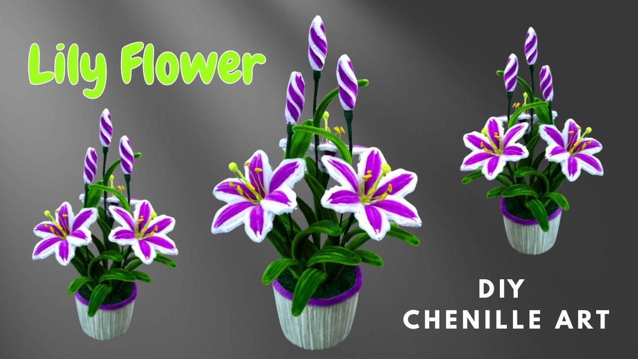 🔥 Stunning Mini Lily Pot from Chenille – So Satisfying! 🤩 - YouTube