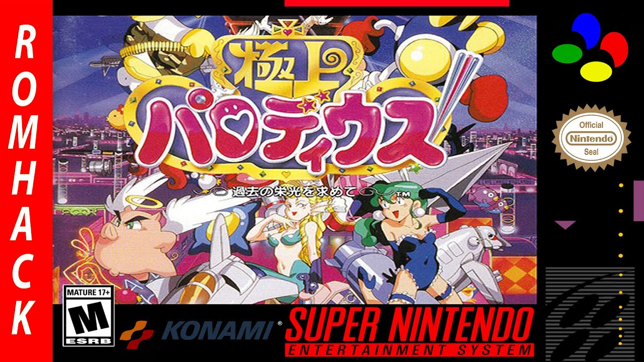 ⬇️🎮Parodius Da! Shinwa kara Owarai Convertido para FASTROM Snes ...