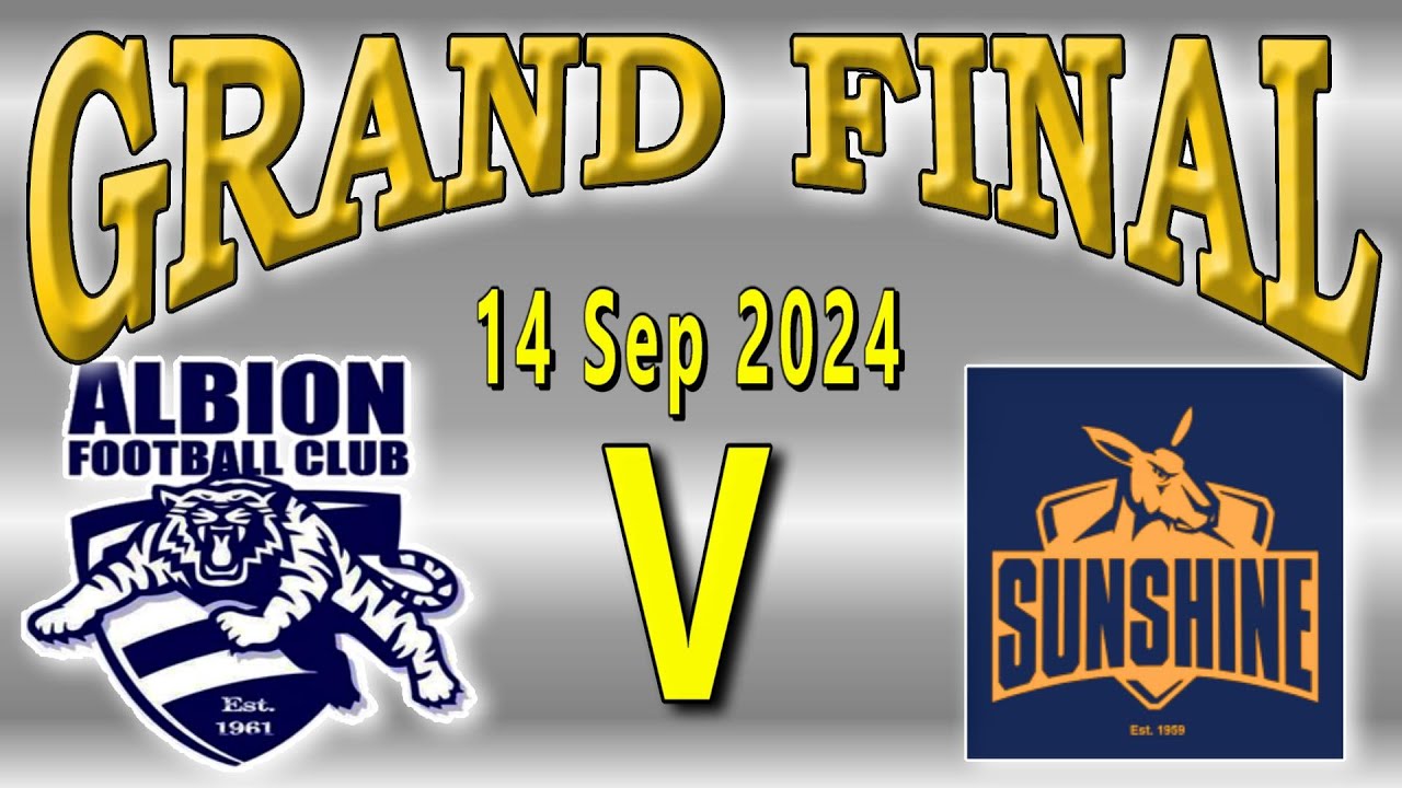 WFNL Seniors - Albion v Sunshine - GRAND FINAL on 14 September 2024 at ...