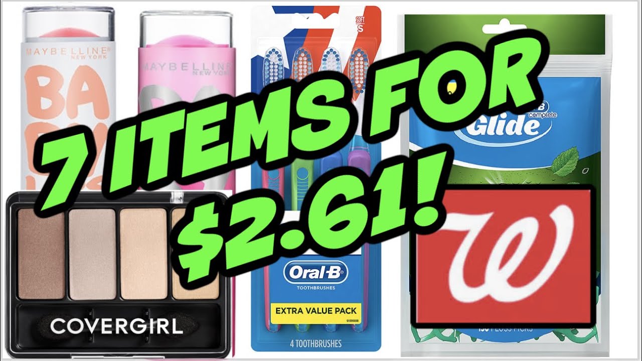 WALGREENS DEALS - 7 ITEMS FOR 39¢ EACH!!! 🔥 - YouTube