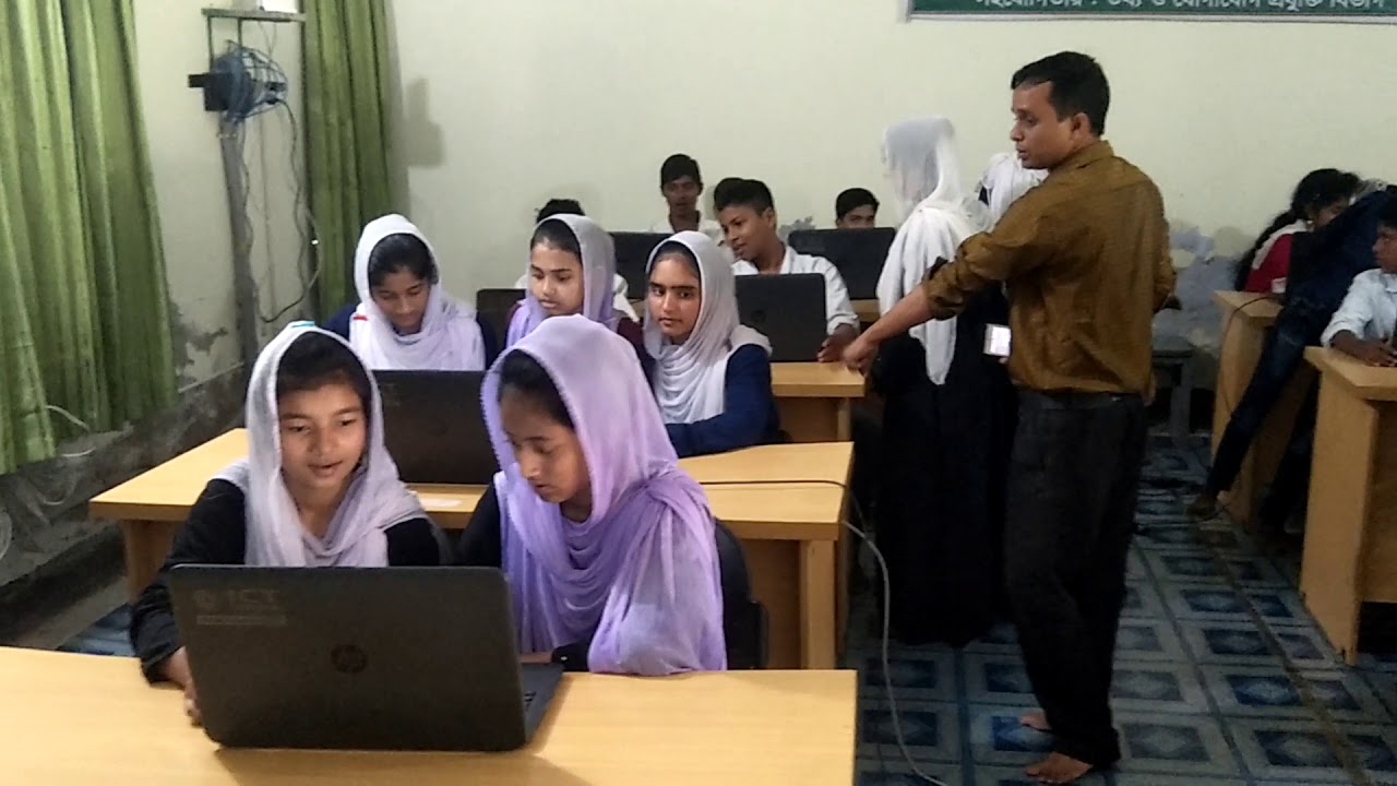 Manpasha Sher-E Bangla Secondary School Seikh Rasel Digital Lab - YouTube