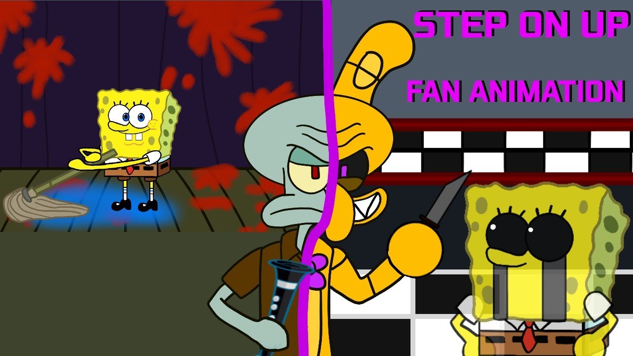 Five Nights at SpongeBob’s – “Step On Up” Fan Music Animation (FNAF ...
