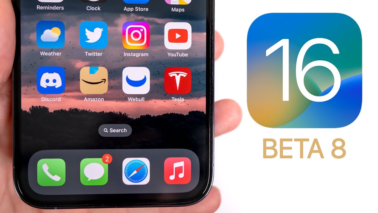 iOS 16 Beta 8 Released - What's New? - YouTube