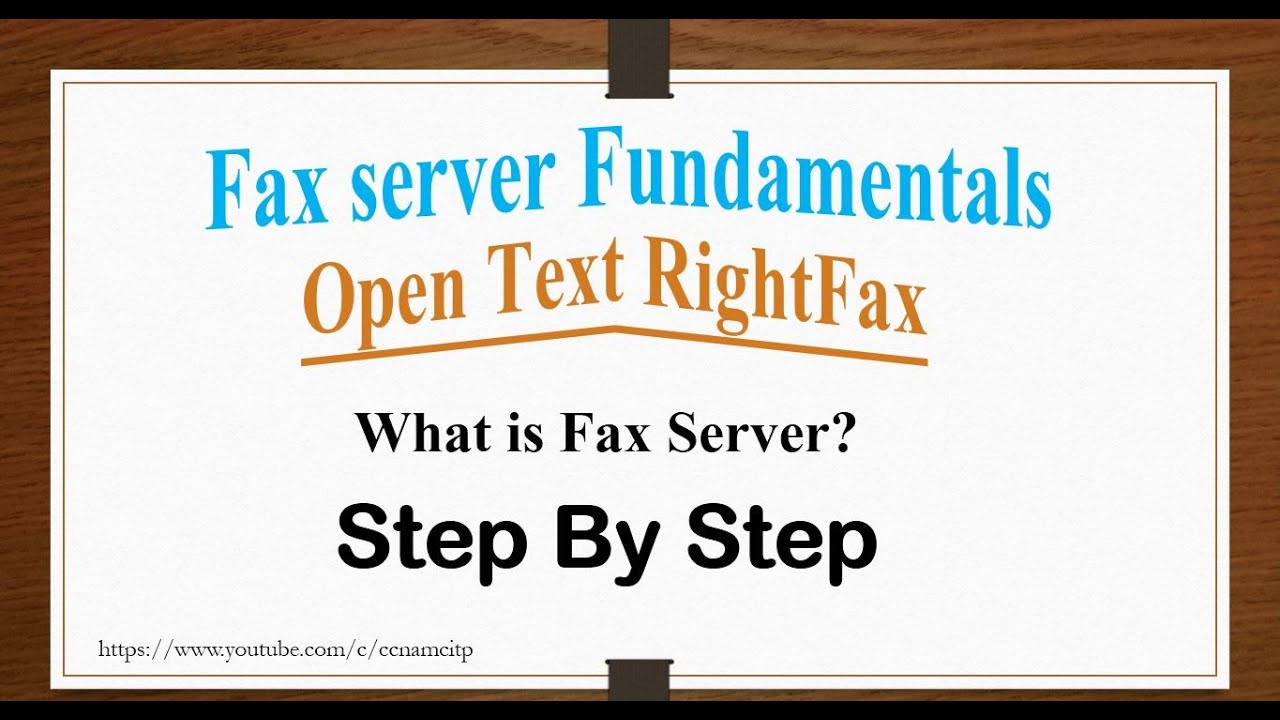 Fax Server Fundamentals, What is Fax Server ? Fax Server Client Options ...