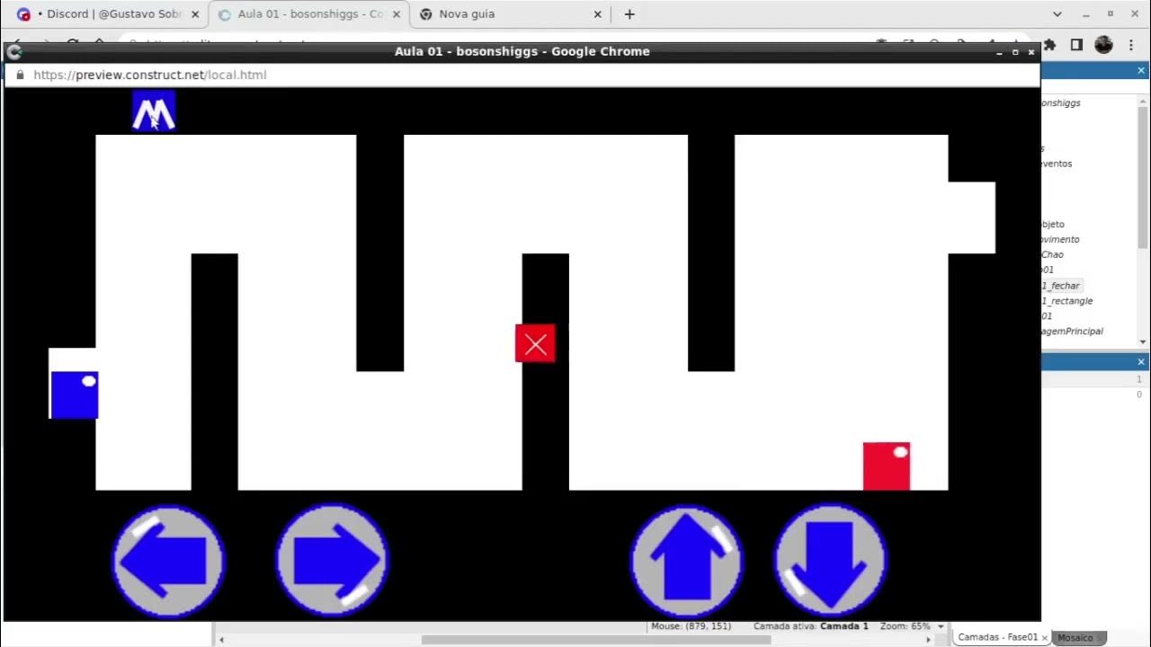 Como criar um menu facilmente com o Construct 3 #games - YouTube