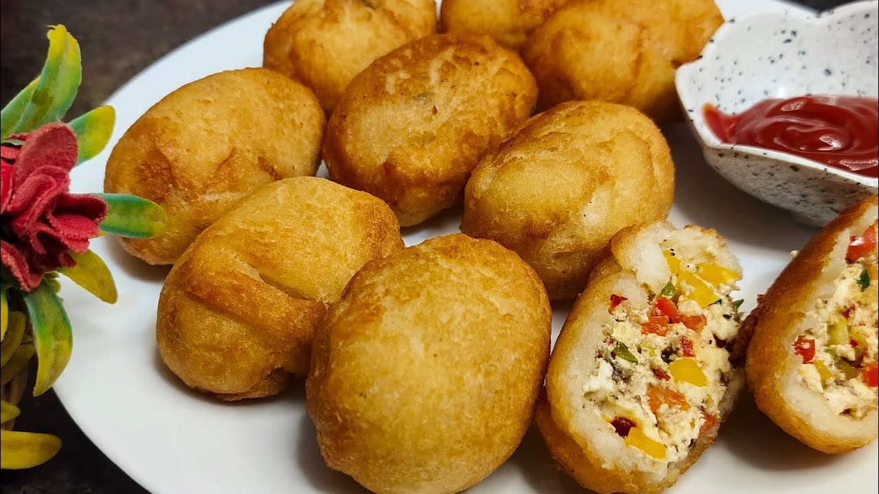 Cheesy paneer bread role recipe|| crispy cheesy paneer bread rol ...