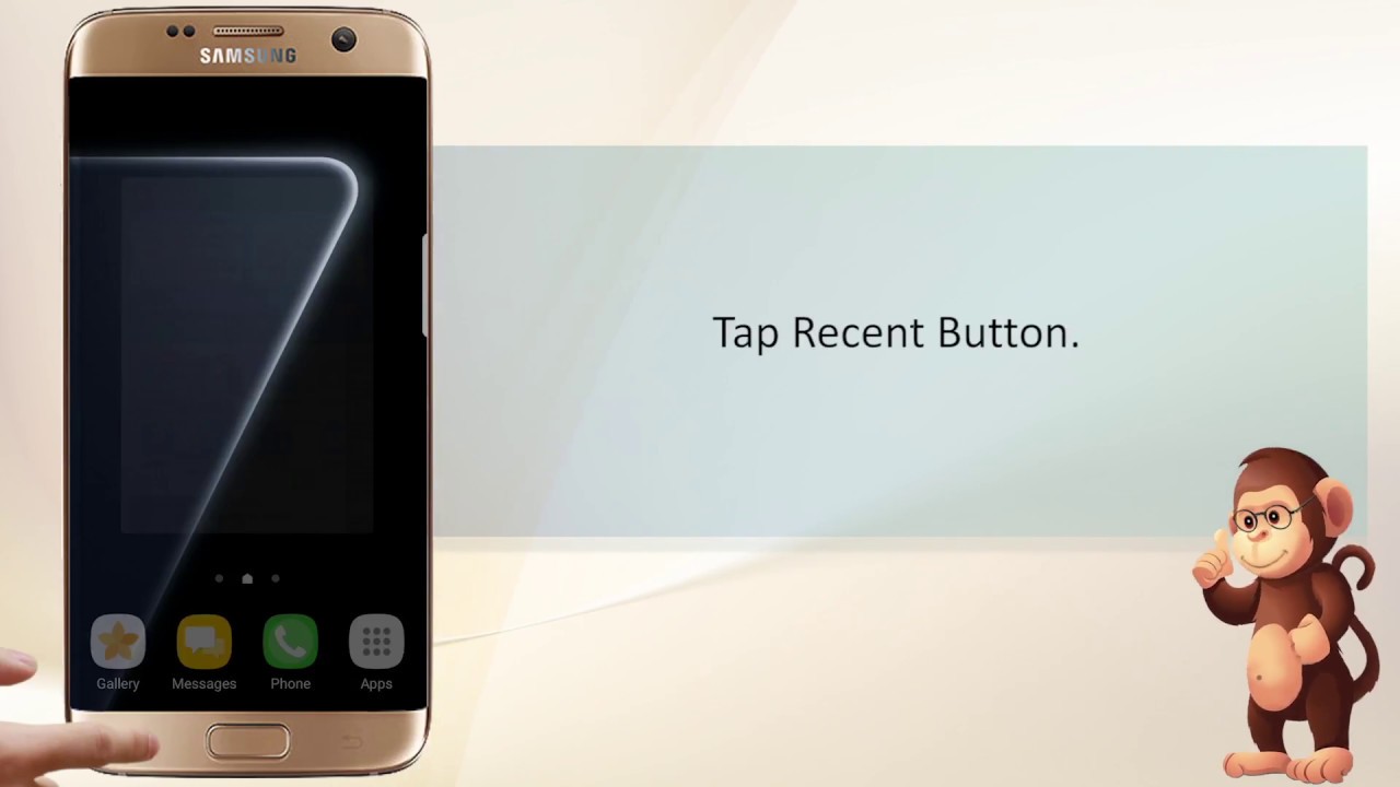 How to use Closing an app on Samsung smart phones user guide support ...