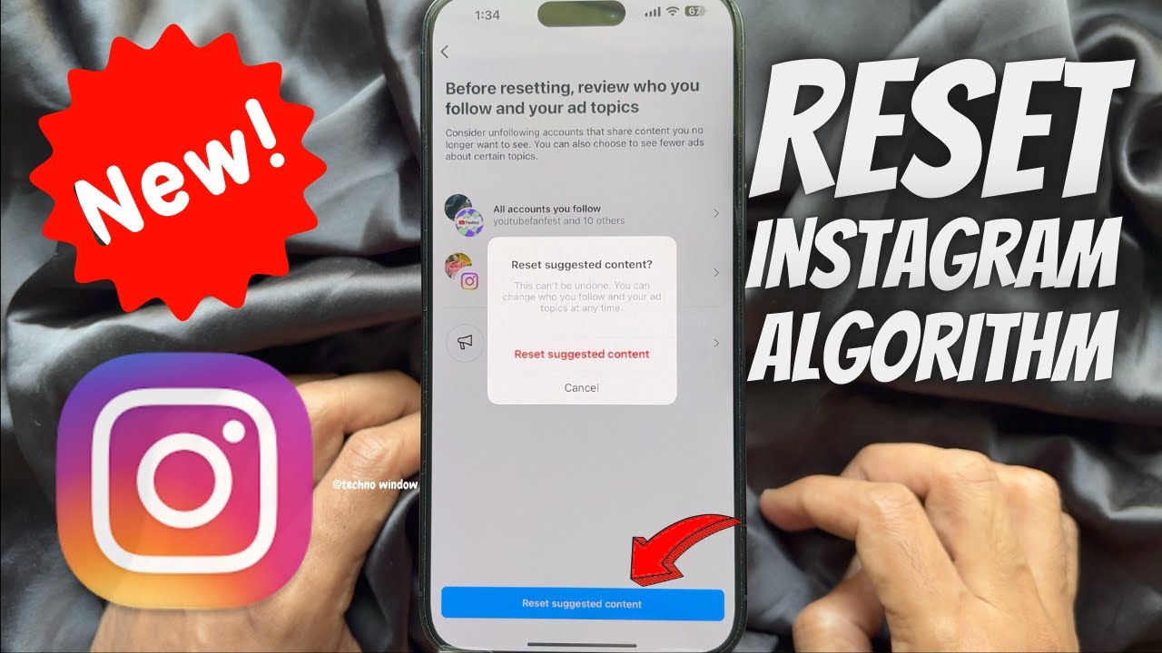 How to Reset your Instagram Algorithm - YouTube