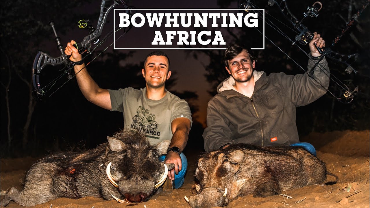 Plaas Begin 2023 Part 4: Daniel smokes a giant warthog at 40yards ...