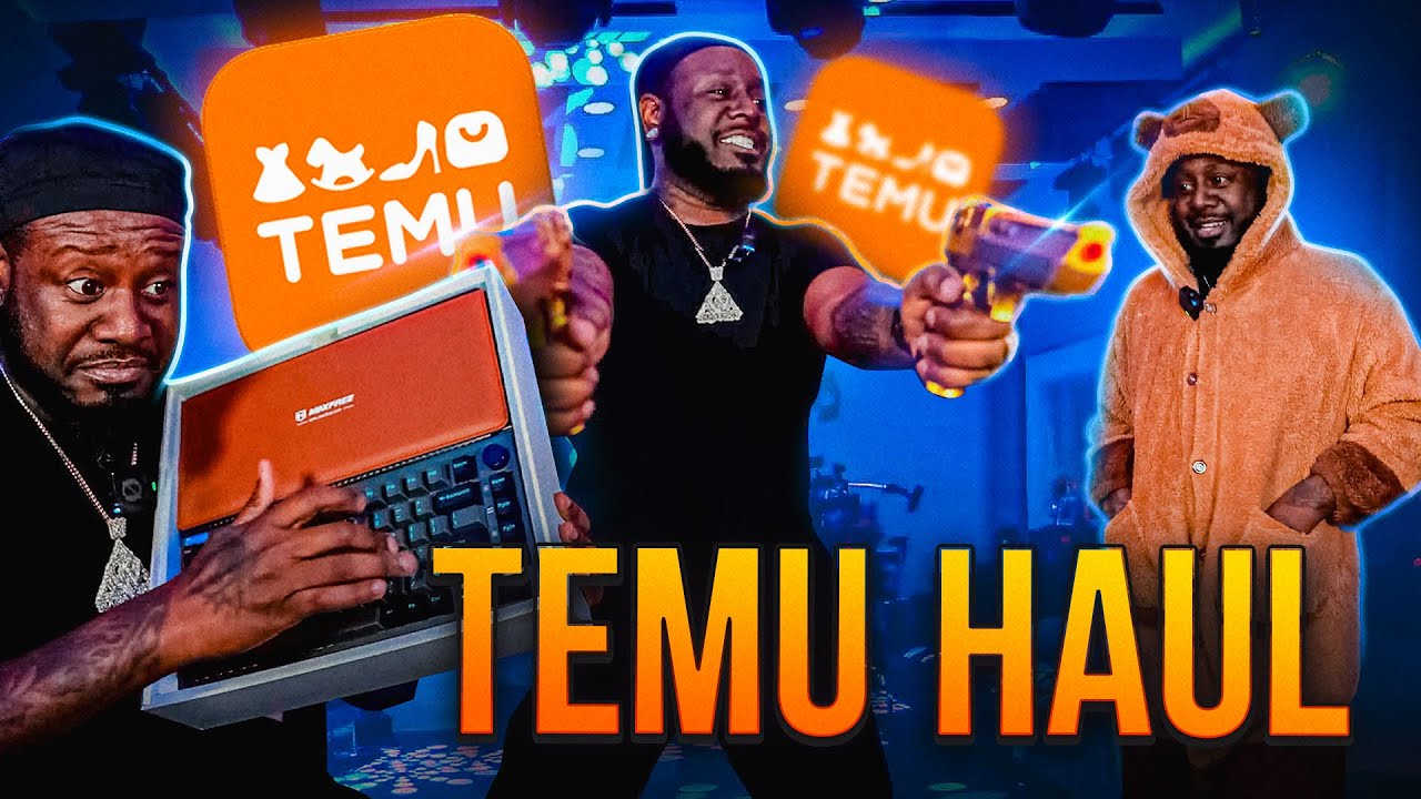 T-Pain is spending it ALL on Temu 🤯 - YouTube