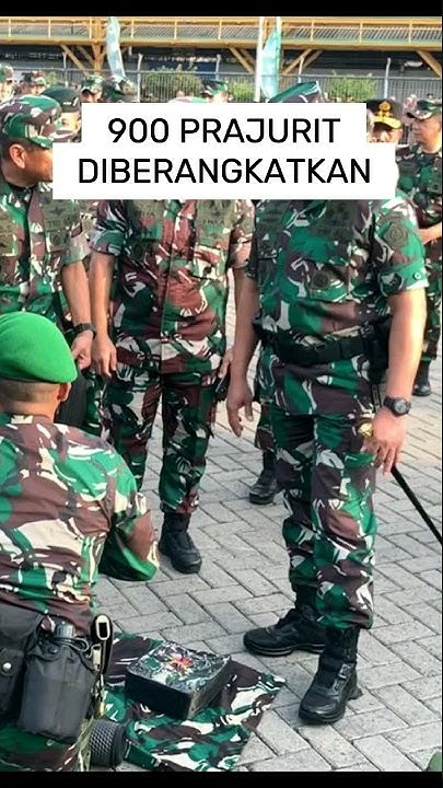 Panglima TNI Berangkatkan 900 Prajurit Yonif Raider Khusus 115/ML dan Yonif 125/SMB ke Papua ...
