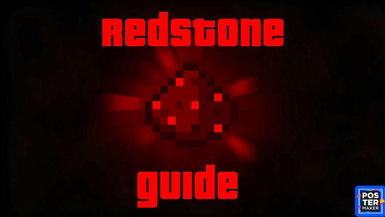 Redstone guide Minecraft | редстоун гайд для чайников в майнкрафт - YouTube