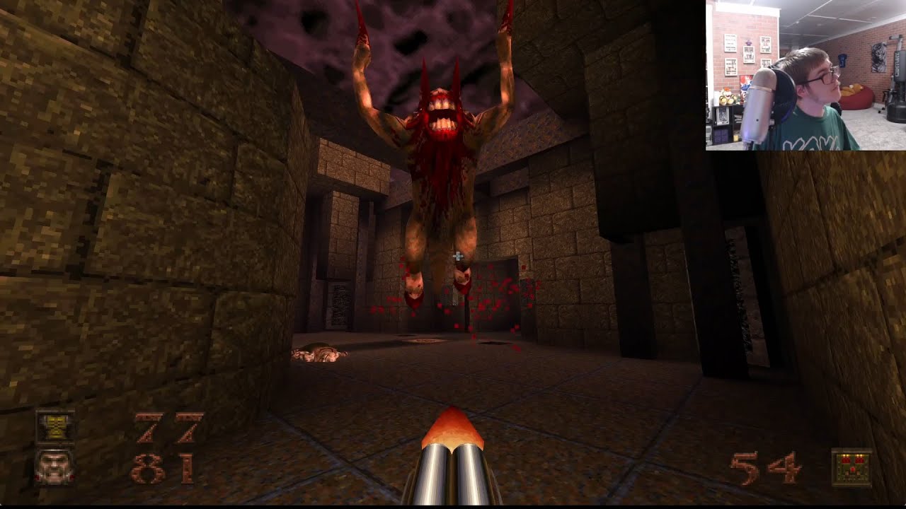 Zombie Demon Creatures In Quake! - YouTube
