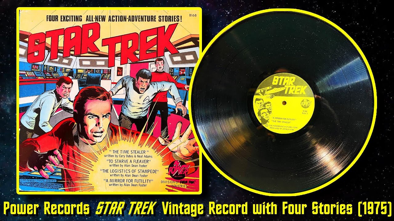 Power Records STAR TREK Record Album Featuring Stories of the ...