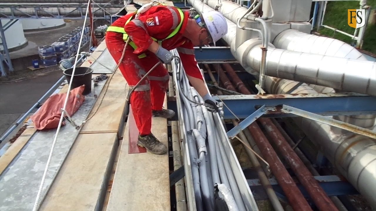 Electrical cable protection from fire and aging at petrochemical plant ...