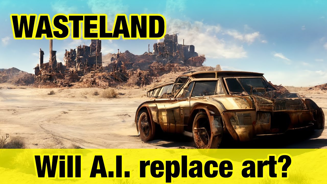 Wasteland. A.I. generated ART. Text to Image. - YouTube