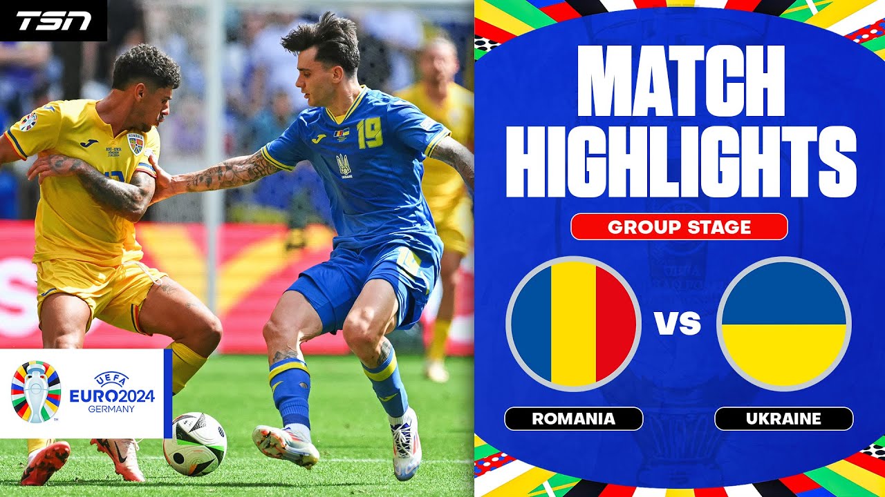Romania vs. Ukraine Full Highlights | EURO24 - YouTube
