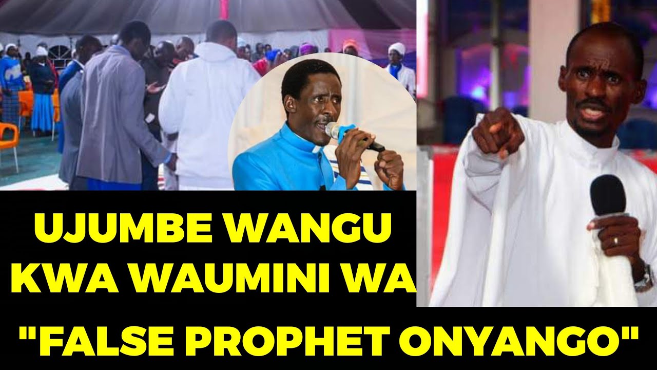 UJUMBE WANGU KWA WAFUASI WA "THE LOST PROPHET ONYANGO" || Pastor Joab - YouTube
