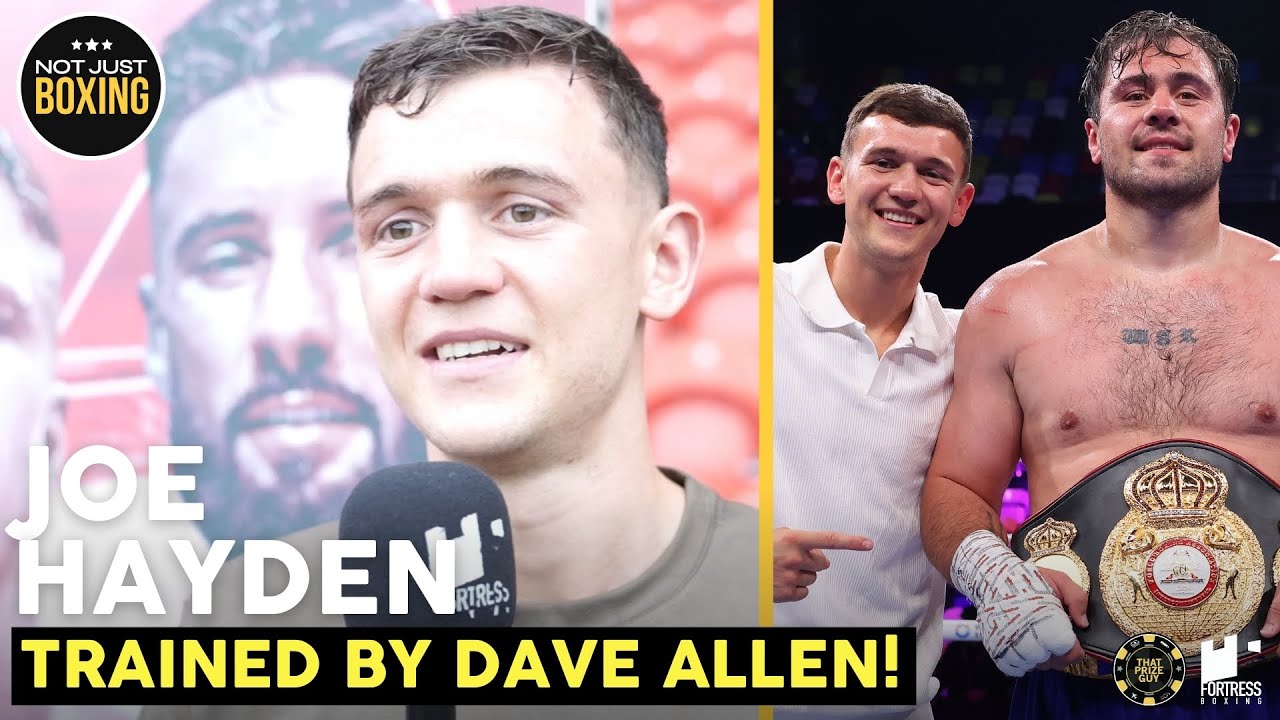 DAVE ALLEN WANTS US TO SUCCEED! Joe Hayden talks being trained by Dave ...