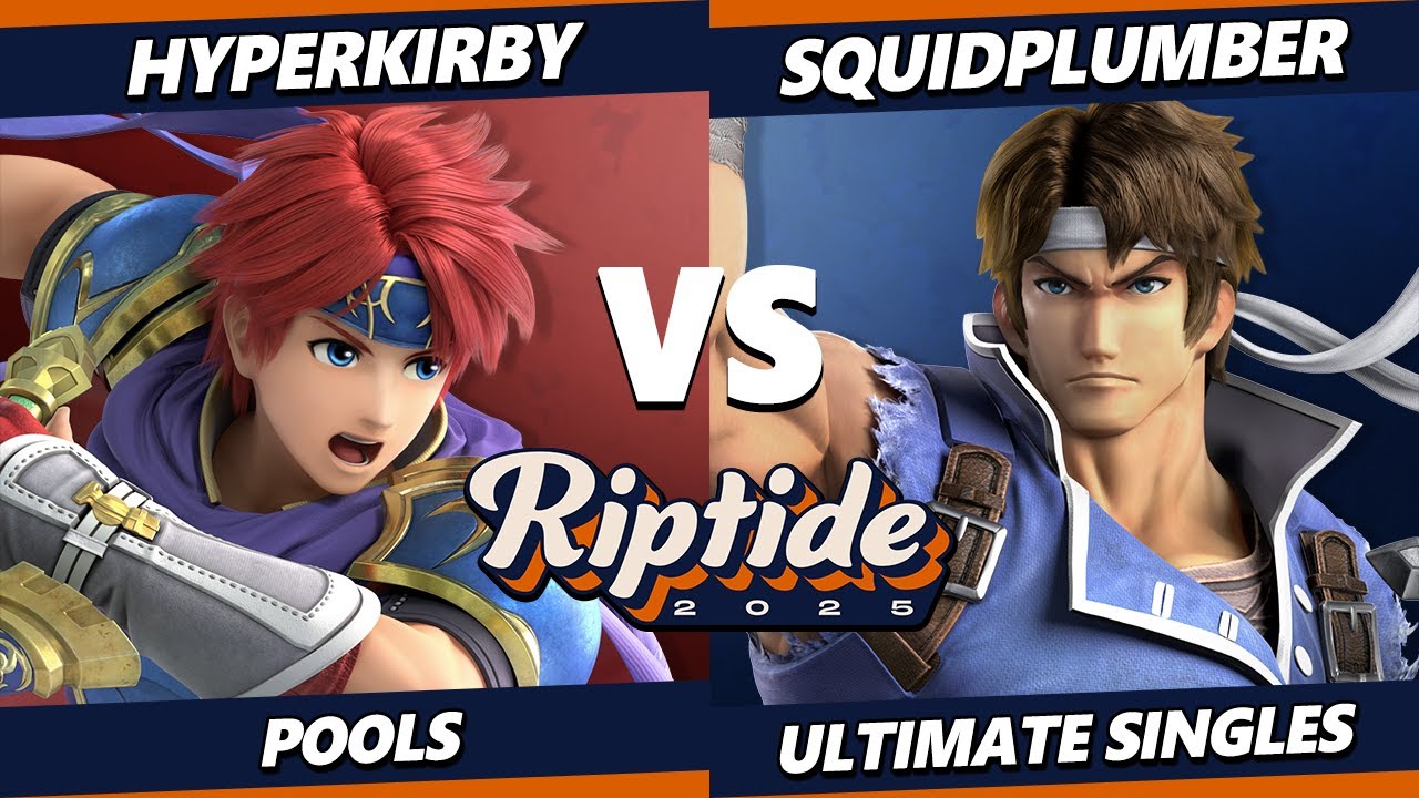 Riptide 2025 - HyperKirby (Roy) Vs. Squidplumber (Richter) Smash Ultimate - SSBU - YouTube